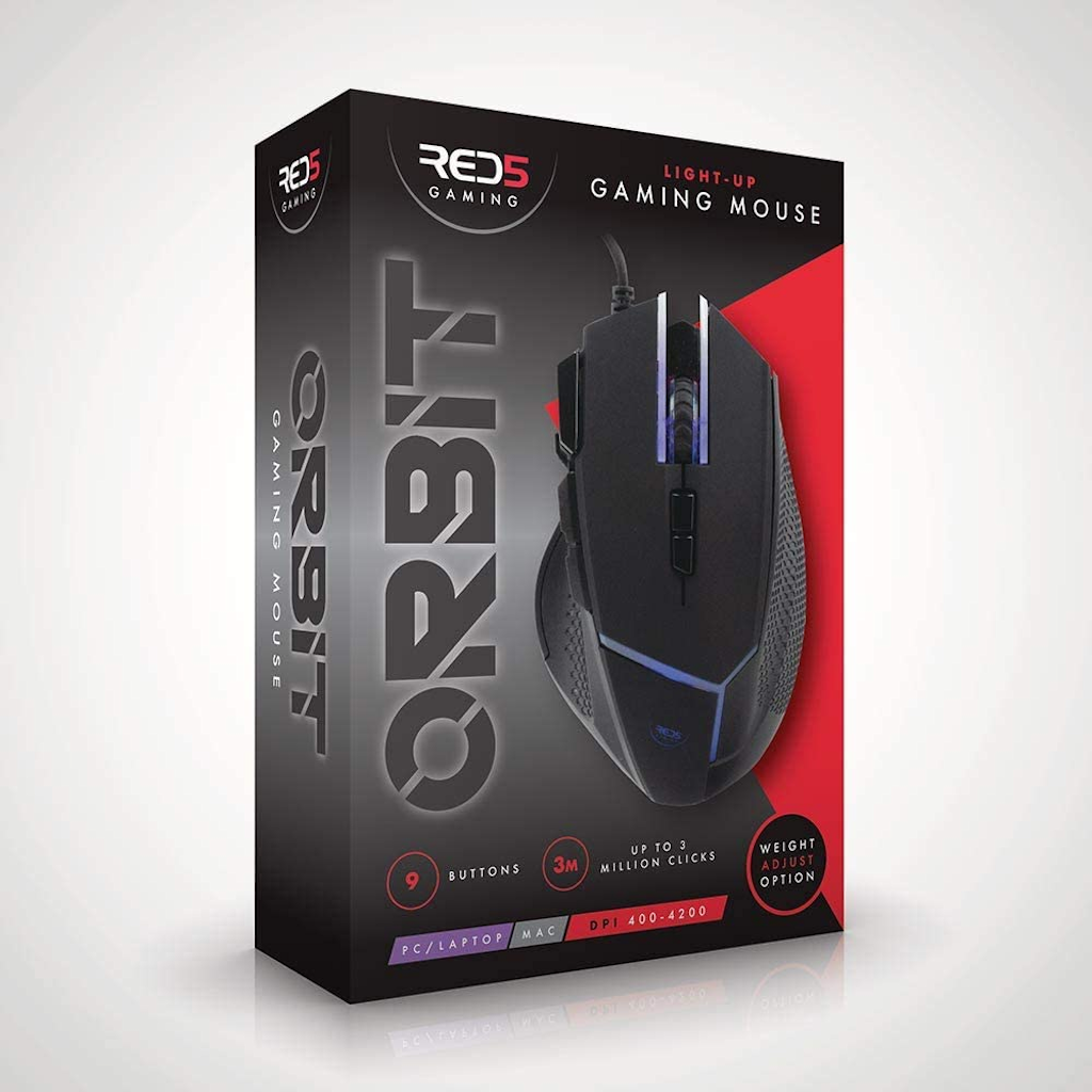 Orbit Light Up Gaming Mouse